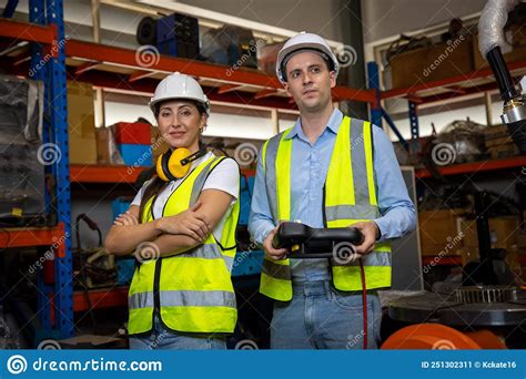 Engineer Or Worker In Intelligent Factory Industrial Engineer Check