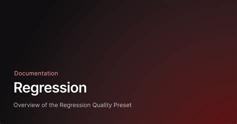 Regression Evidently Ai Documentation