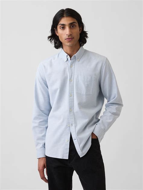 Men Button Down Oxford Shirts Gap