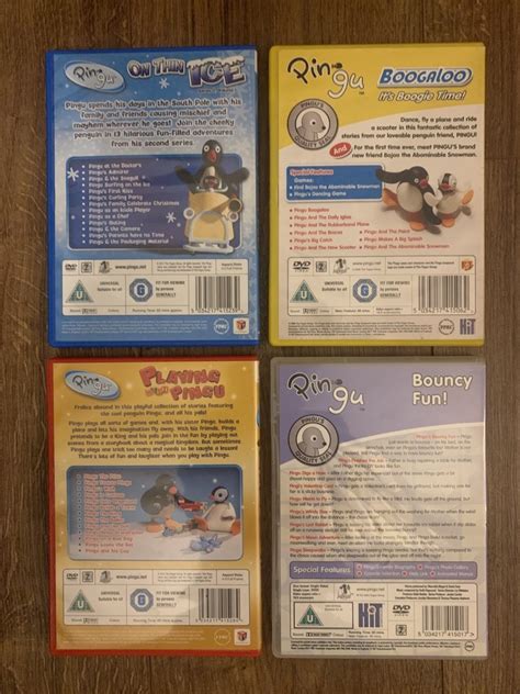 Pingu Dvd Bundle 4 Dvds Ebay Uk