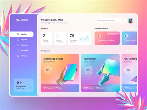 Dashboard Ui Design Examples Modern Dashboard Designs Colorwhistle