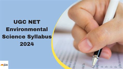 Ugc Net Environmental Science Syllabus 2024 Download Pdf