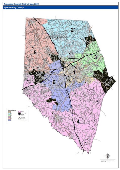 Spartanburg Sc School District Map Spartanburg District Six By Custom