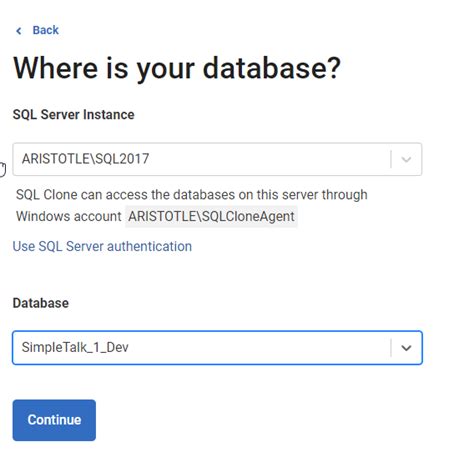 Creating A Sql Clone Agent And A First Image Voice Of The Dba