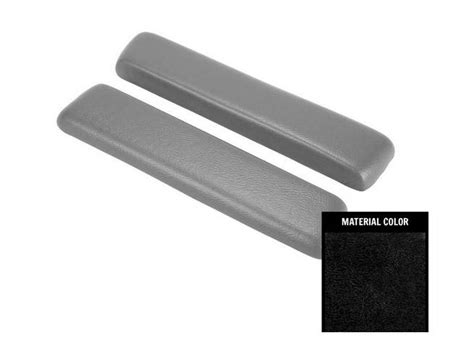 Front Arm Rest Pads Black Luttys Chevy Warehouse Luttys Chevy