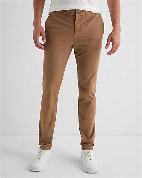Straight Fit Hyper Stretch Cotton Chino Jeans Hb Industries
