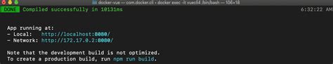 Tool 透過 Docker 建立 Vue 開發環境