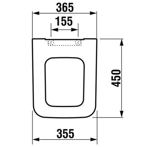 Крышка-сиденье для унитаза Jika PURE стальные петли, микролифт ...