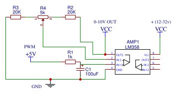 PWM TO V Resources EasyEDA
