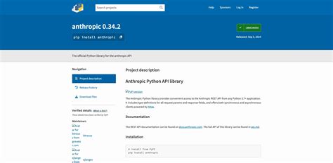 Anthropic Python Sdk 强大的ai接口库 懂ai