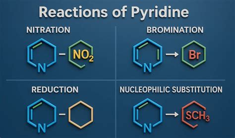 Reactions Of Pyridine Free Topic Wise Notes