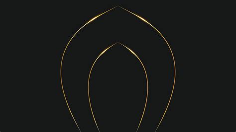 Abstract Golden Lines Black Background Black And Golden Modern Abstract Background