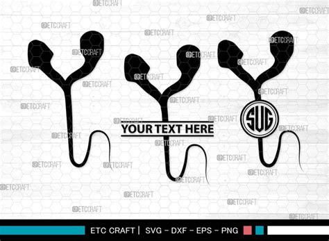 Sperm Monogram Sperm Silhouette Sperm Svg Male Anatomy Svg Semen