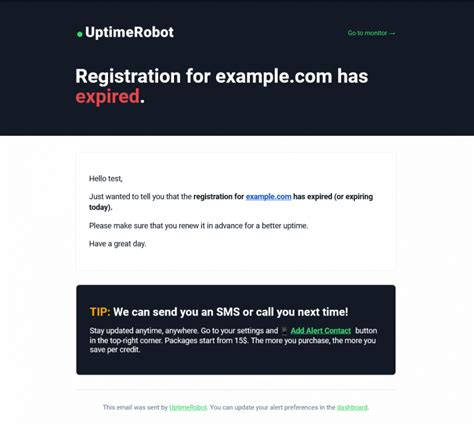 May 2023 Monitor Your Domain Expiration Feature Uptimerobot Blog
