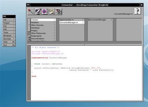 Adding The Code Gnustep