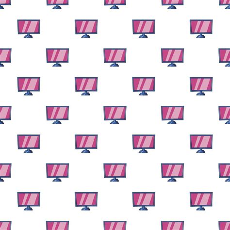 Tv Pattern Cartoon Style 14700361 Vector Art At Vecteezy