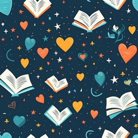 Download Seamless Book Pattern Patterns Online Creative Fabrica