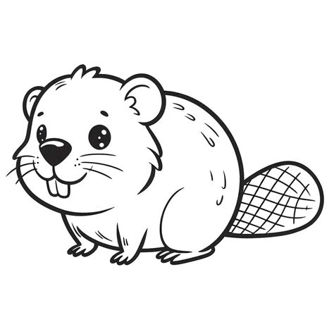 Omalovánky K Vytisknutí Bobr Omalovanekcz