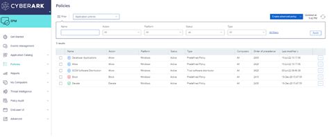 Cyberark Endpoint Privilege Manager Epm