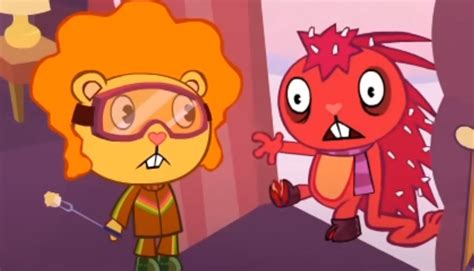 Disco Bear And Flaky Htf Happy Tree Friends Tree Town Really Funny