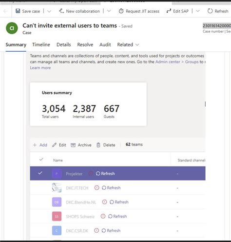 Cant Invite External Users To Teams Microsoft Qanda