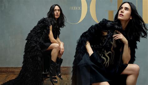 Jennifer Connelly Photoshoot Vogue Greece Magazine Rotten Usagi Photo