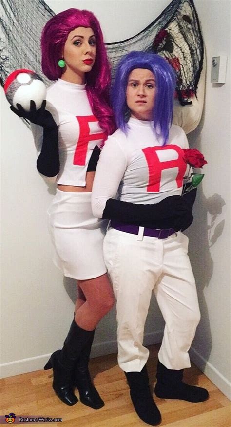 Team Rocket Halloween Costume Team Rocket Costume Couples Costumes