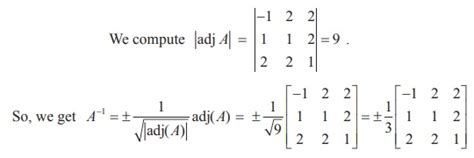 Properties Of Inverses Of Matrices Definition Theorem Formulas Solved Example Problems