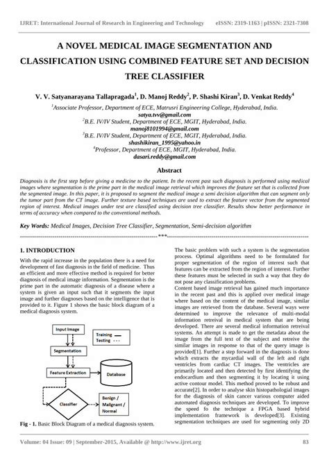 Pdf A Novel Medical Image Segmentation And Classification Using