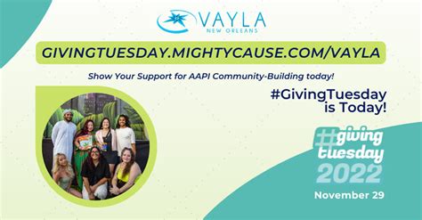 Vayla New Orleans Givingtuesday