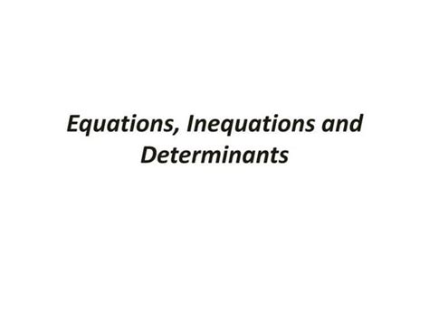 Matrices And Determinants Assignment Docx Physics Science