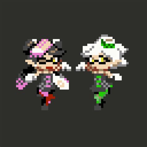 Callie And Marie Pixel Art Callie Fantendo Game Ideas And More