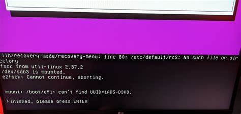 Ubuntu Boots Into Emergency Mode After Removing Dead Drive Rubuntu