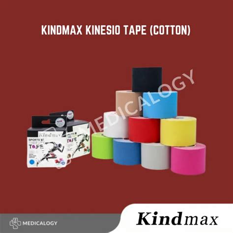 Kindmax Kinesio Tape Cotton Lazada Indonesia