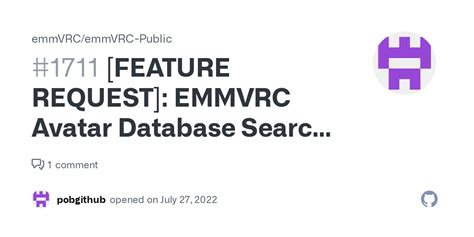 Feature Request Emmvrc Avatar Database Search In Vrcx · Issue 1711