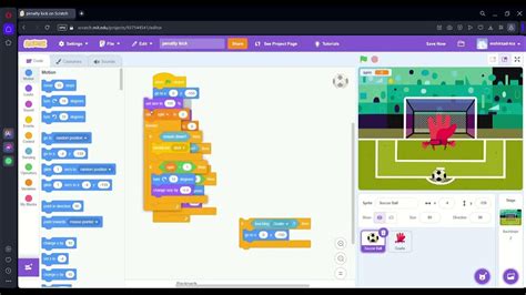 How To Make Penalty Game In Scratch Youtube