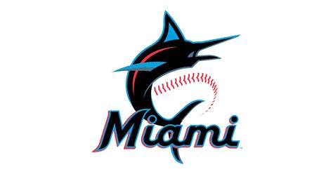 Miami Marlins Baseball Team Athletic Community Florida Sports Major League Png