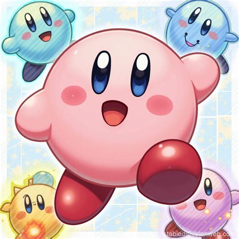 Kirby Popular Nintendo Character Stable Diffusion Online