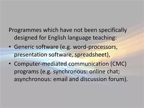 Computer Assisted Language Learning Pptx
