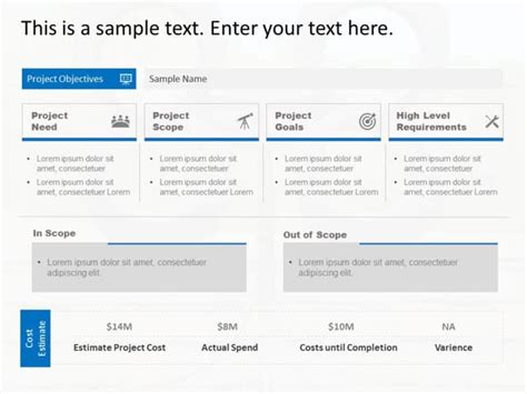 Animated Project Scope PowerPoint Template SlideUpLift