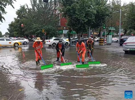 China Takes Targeted Preparedness Measures Against Rainstorms Floods As Typhoon Hits Cn