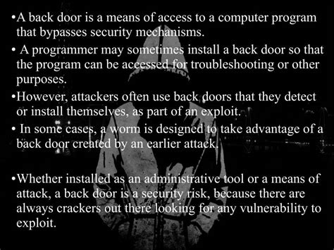 creating windows backdoor powerpoint slides learnpick india