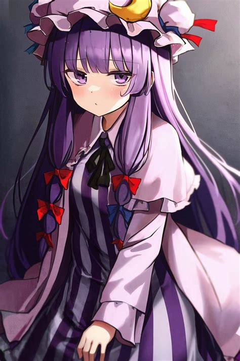 少女 帕秋莉图片 1k 分辨率 1024x1536 Bobopic