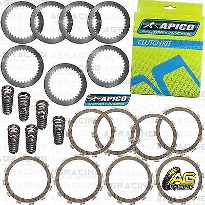 Apico Clutch Kit Steel Friction Plates And Springs For Suzuki Rmz 250