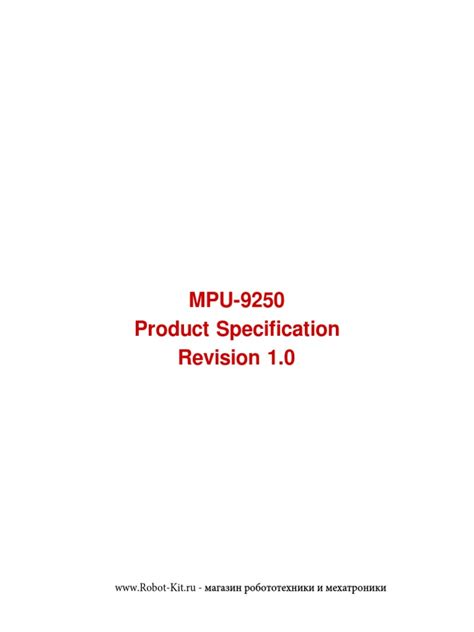 Datasheet Mpu 9250 Download Free Pdf Magnetometer Accelerometer