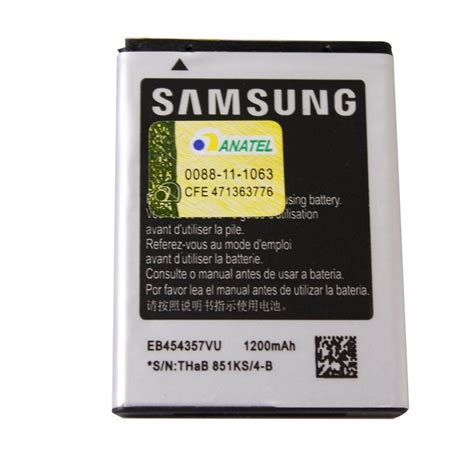 Bateria Para Celular Samsung Galaxy Pocket Plus R No Mercadolivre