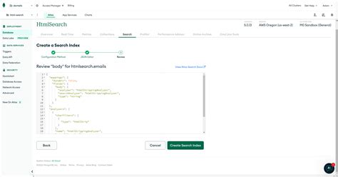 How To Search Html Using Mongodb Atlas Search Devtails