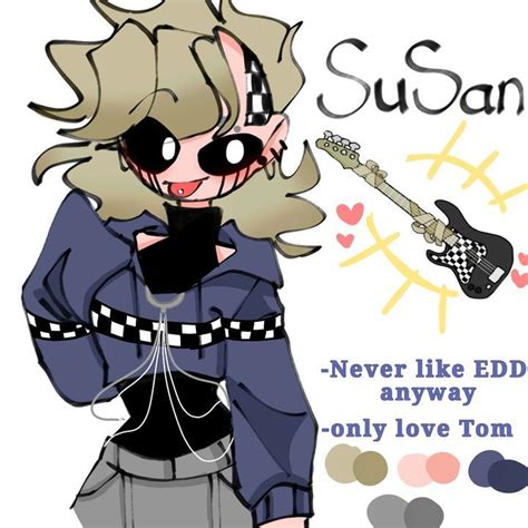 Eddworld Art Tordtom My Art Eddmatt 💚💜 13 Susan Eddsworld Comics Cute Art