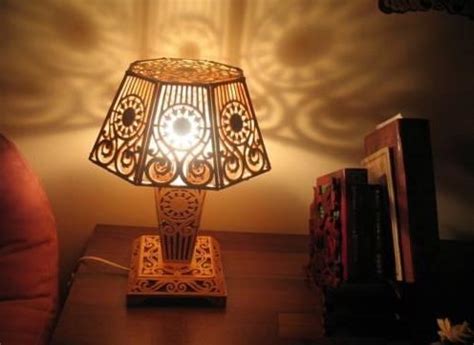 Чертеж поделки Настольная лампа