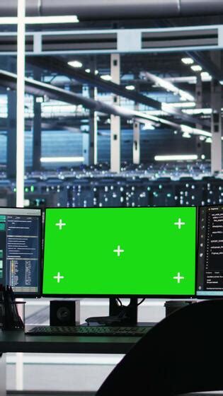 Vertical Mockup Pcs In Data Center Control Hardware Energy Usage Using Node Tree Tech Interfaces